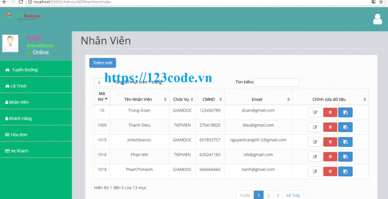 Source code đồ án tốt nghiệp quản lý nhà xe ASP.NET - MVC