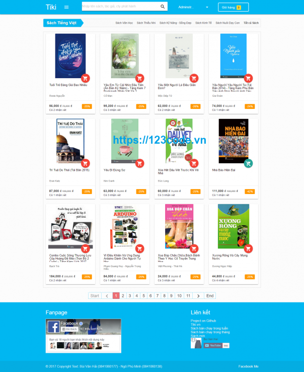 Tải source code website bán hàng php laravel giao diện cực chất