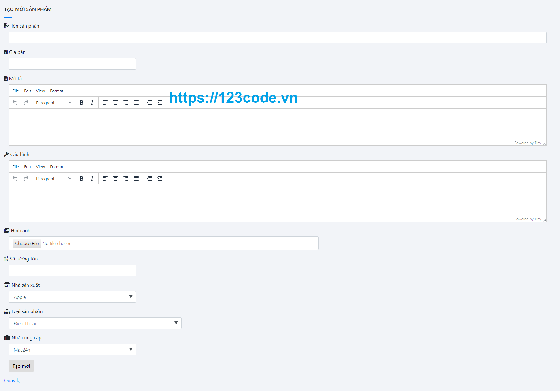 Tải source code website bán hàng viết bằng asp.net hoàn chỉnh