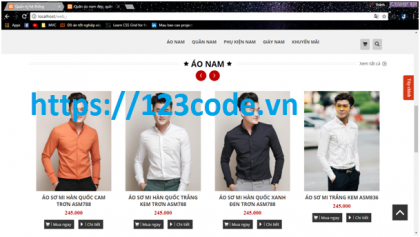 Báo cáo kèm source code tốt nghiệp website bán hàng php thuần