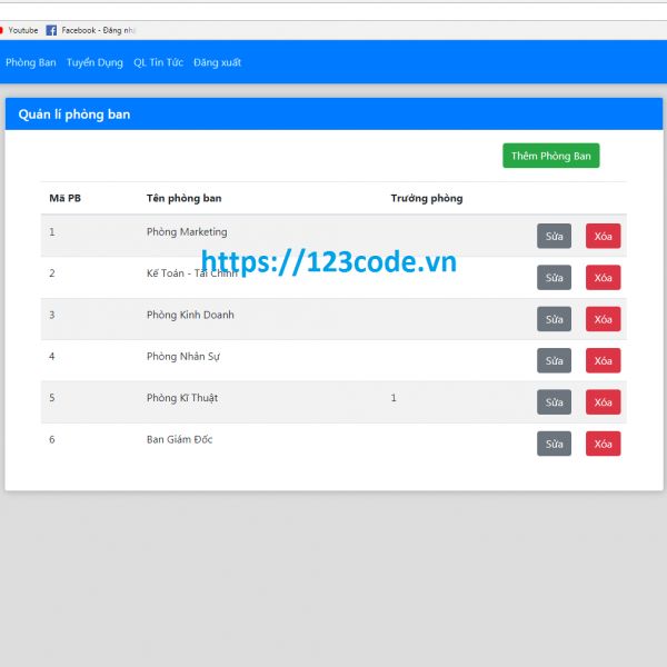 Full source code website tuyển dụng nhân sự php đầy đủ database