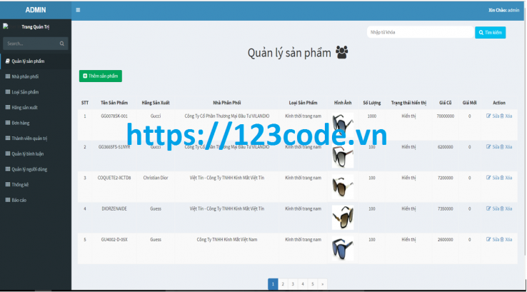 Source code tốt nghiệp website bán hàng php có database và báo cáo