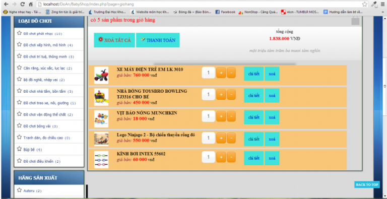Full source code và báo cáo website bán hàng php - Báo cáo tốt nghiệp