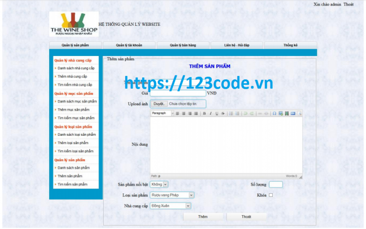 Source code website bán hàng php full data và báo cáo ( đồ án tốt nghiệp)
