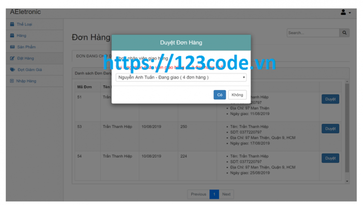 Source code website bán hàng trực tuyến Java Servlet JSP - Báo cáo tốt nghiệp