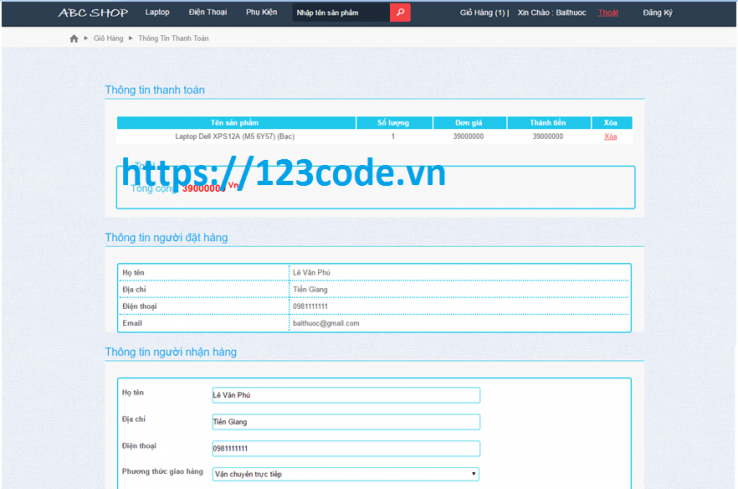 Báo cáo kèm code website bán hàng điện tử JSP Servlet-J2EE cực hay