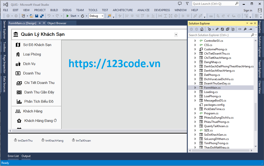 Source code quản lý khách sạn c# sql server giao diện đẹp