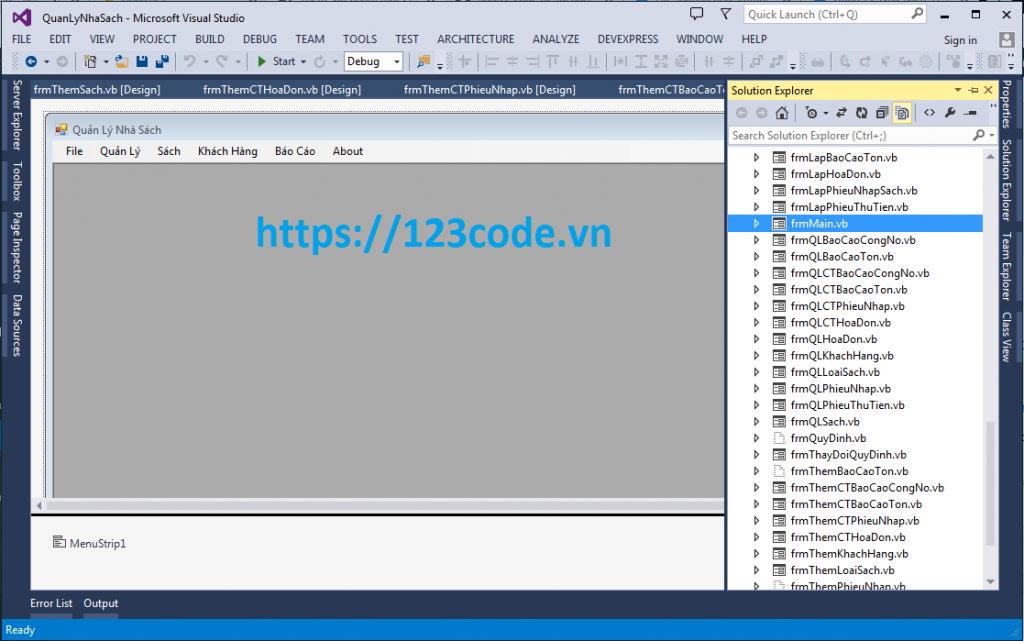 Source code đồ án quản lý nhà sách vb.net sql server full báo cáo