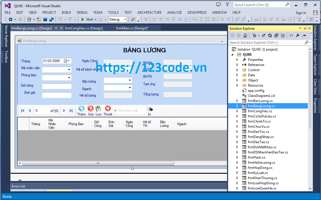 Đề tài tốt nghiệp quản lý nhân sự c# kết nối sql full báo cáo