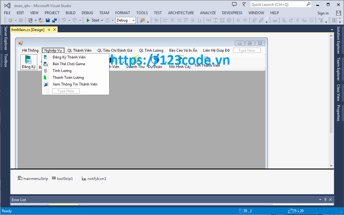Source code phần mềm quản lý quán internet c# kết nối sql