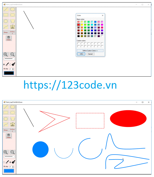 Tải miễn phí source code đồ án phần mềm Paint viết bằng c# có báo cáo