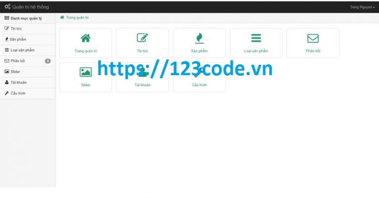 Chia sẻ source code website bán hàng php thuần có báo cáo full chức năng