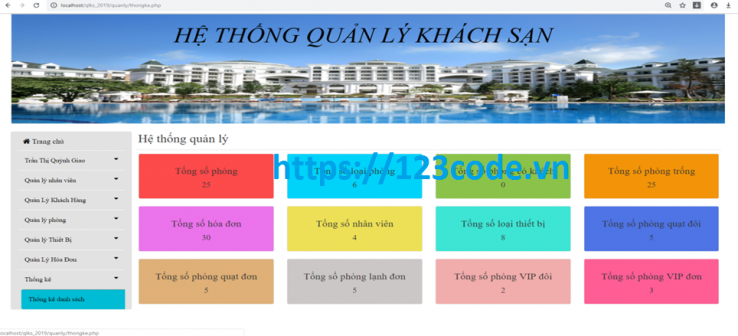 Share Source Code Website Quản Lý Khách Sạn Php Thuần Luận Văn Tốt