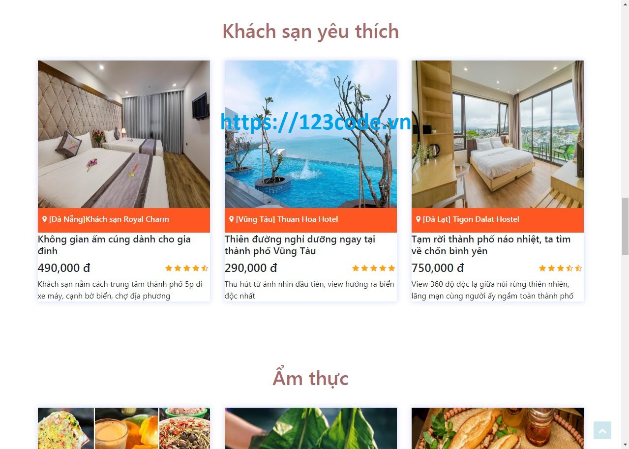 Share template website đặt tour du lịch code html - css - js