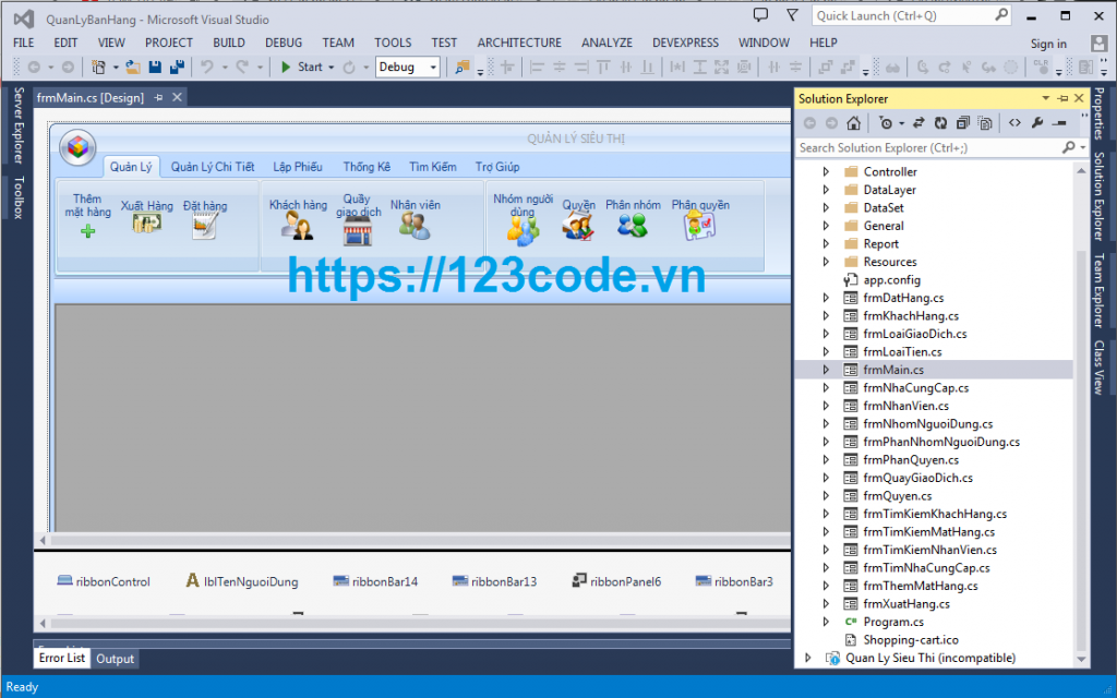 Share code đề tài quản lý bán hàng siêu thị c# sql có báo cáo