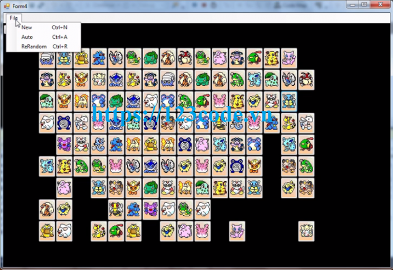 Share source code game Pikachu c# tải miễn phí tại 123cod.vn